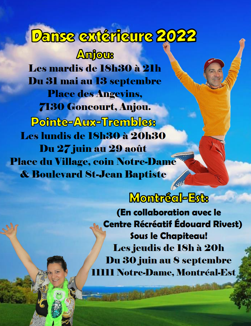 Cours et école de danse anjou Montreal, danse en ligne et danse social ...